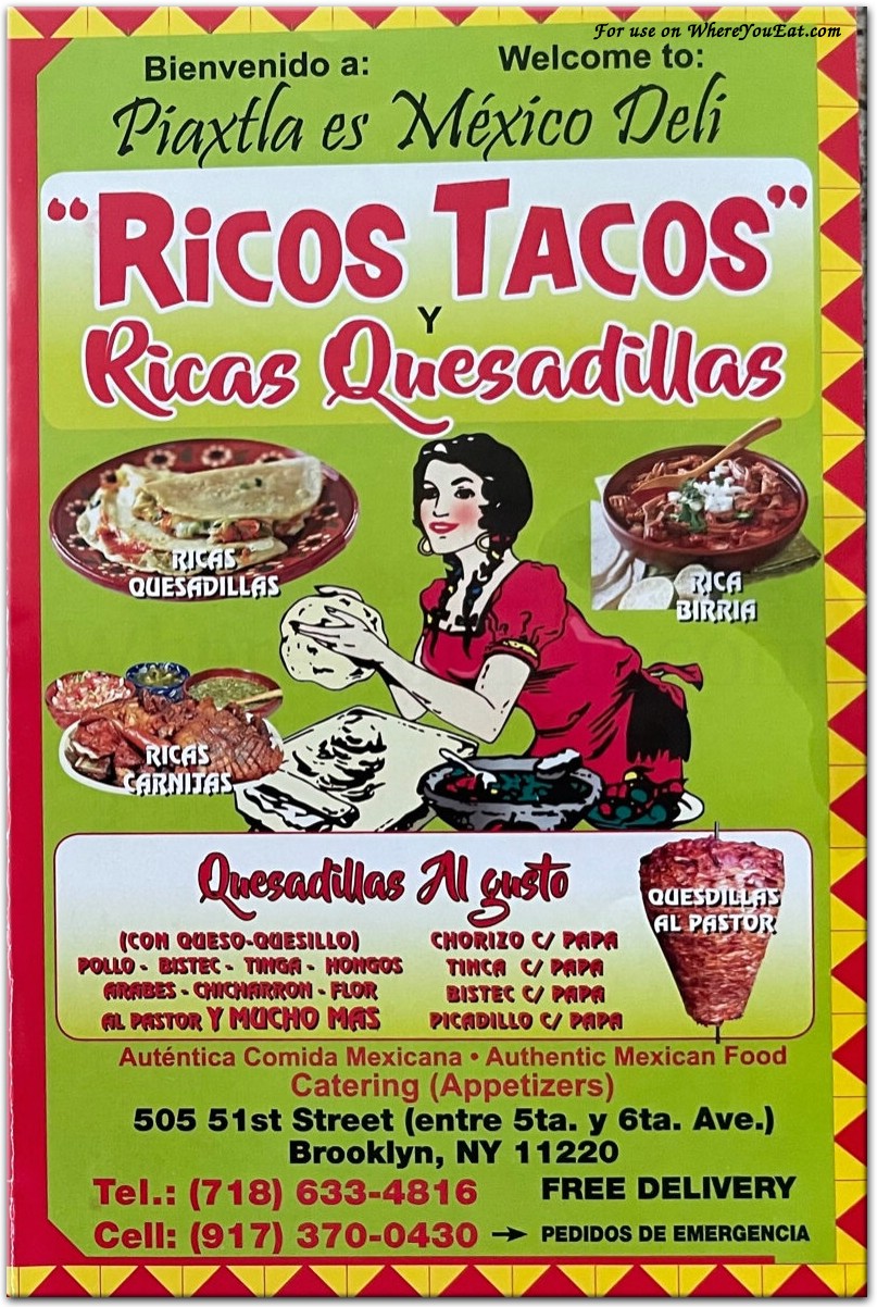 Ricos Tacos in Brooklyn